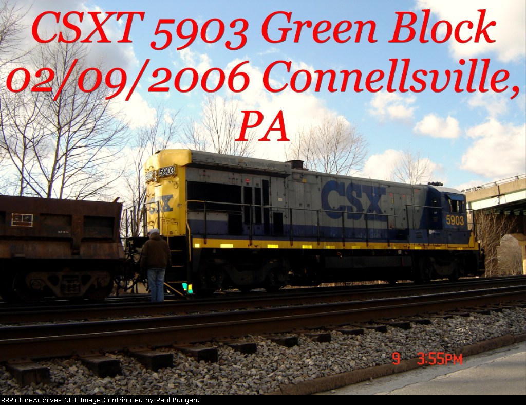 CSXT 5903 B36-7 02/09/2006